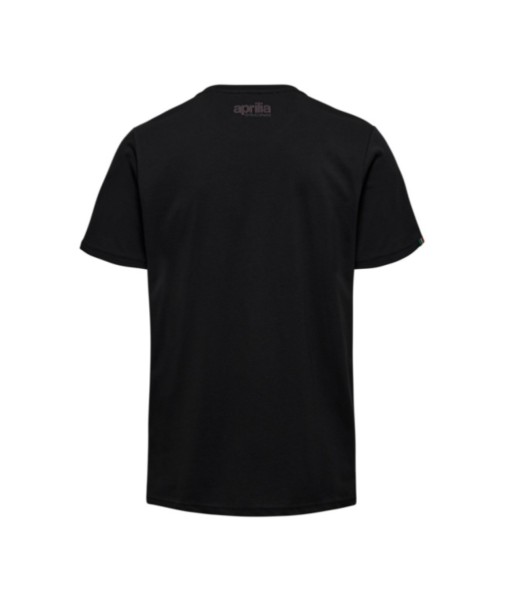Aprilia T-Shirt Racing Herren schwarz